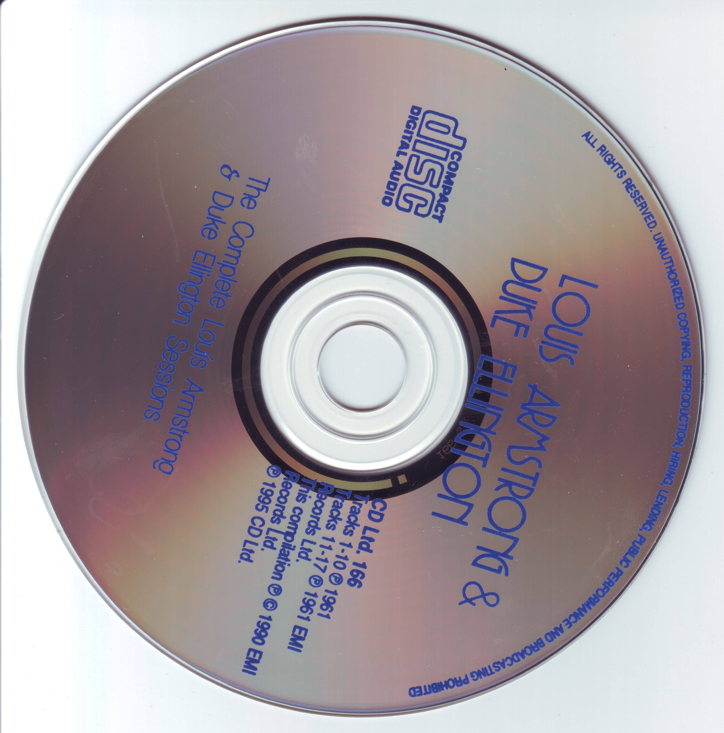 Louis Armstrong The Complete Sessions with Duke Ellington : CD US | CD ...